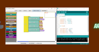 Setting Up your Arduino IDE with Ardublock & eGizmo PBOT2018 Library