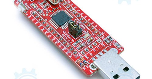 gizDuino Mini USB with ATmega168 (with Pins)