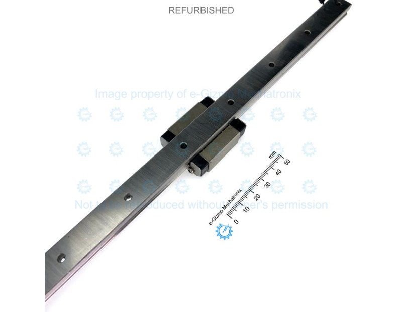 NSK Linear Motion Guide LM 15x9.5x294mm with 1x carriage [Refurbished]