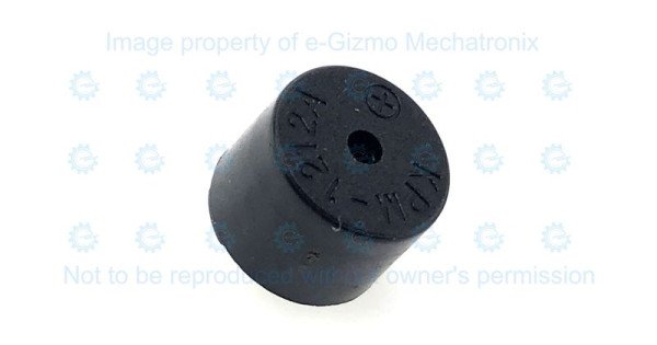 Passive Electromagnetic Buzzer d12mm 140ohms 8V-16V