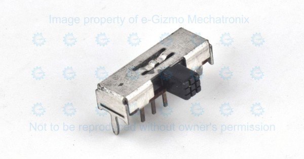 Hosiden 2P3T Miniature Slide Switch SPST Low Profile HSW1051-01-210