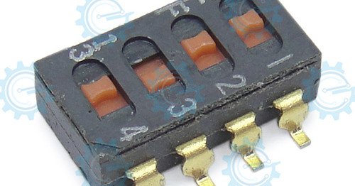 Dip Sw. smd 4 pole 8pins