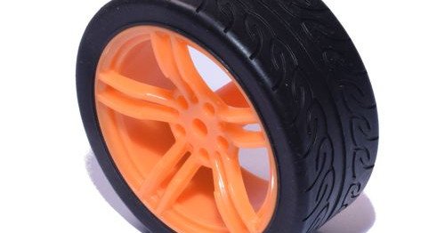 Vanity Wheel - Org/Black